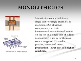 integrated circuits | PPT