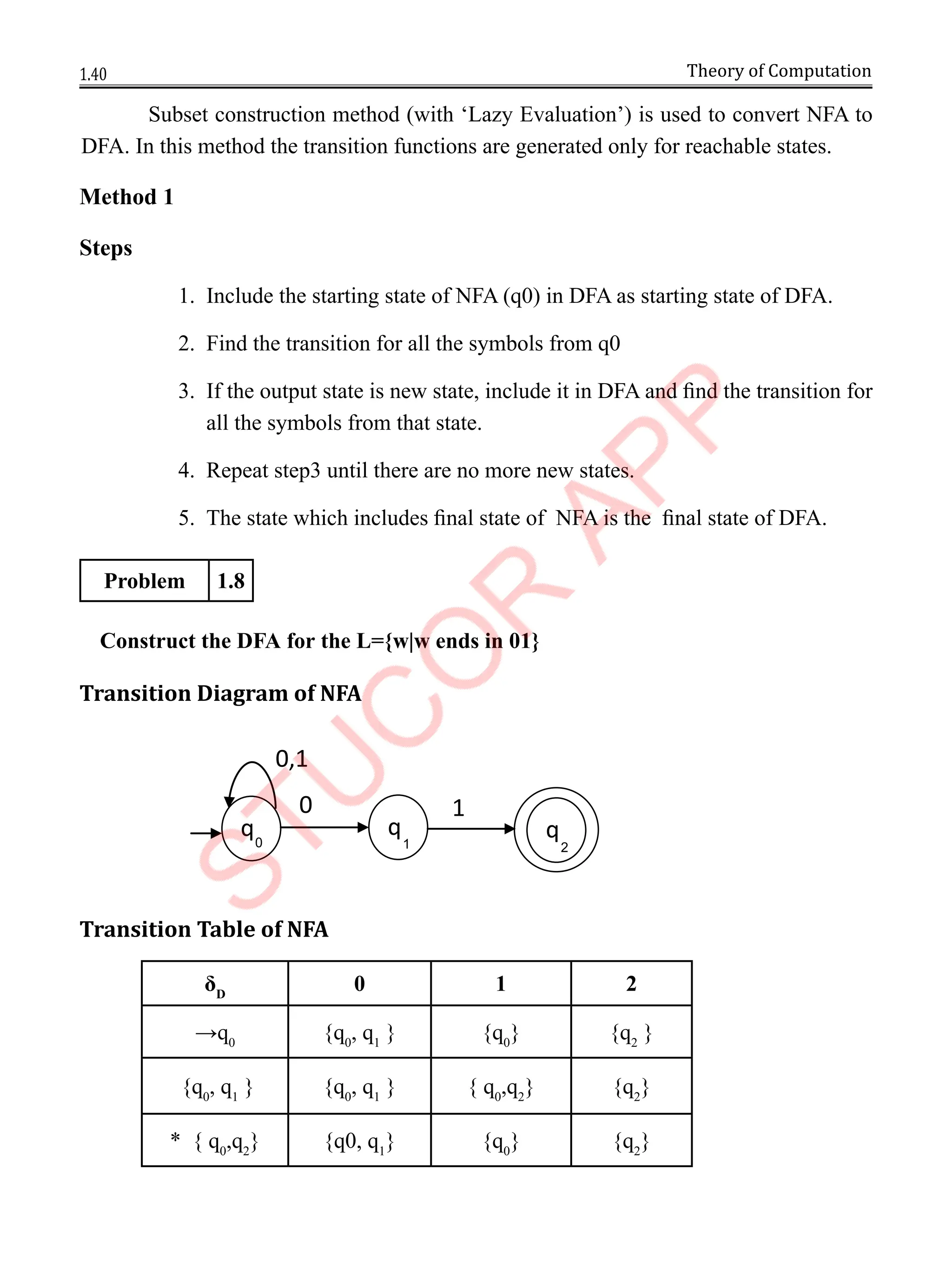 theory of computation chapter 2 notes pdf | PDF | Free Download