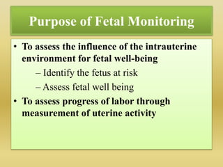 Tocodynamometer, cardiotocogram | PPTX