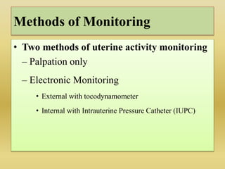 Tocodynamometer, cardiotocogram | PPT