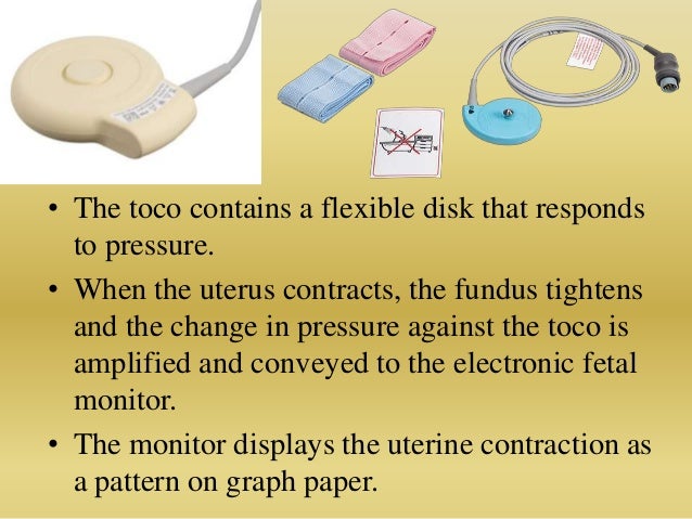 Tocodynamometer, cardiotocogram