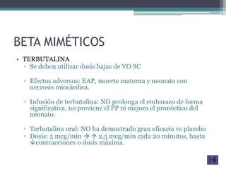 Tocolisis | PPTX