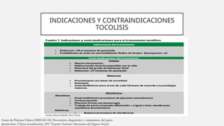 FARMACOS PARA INHIBICIÓN DE LA CONTRACCION UTERINA- ARANZA.pptx