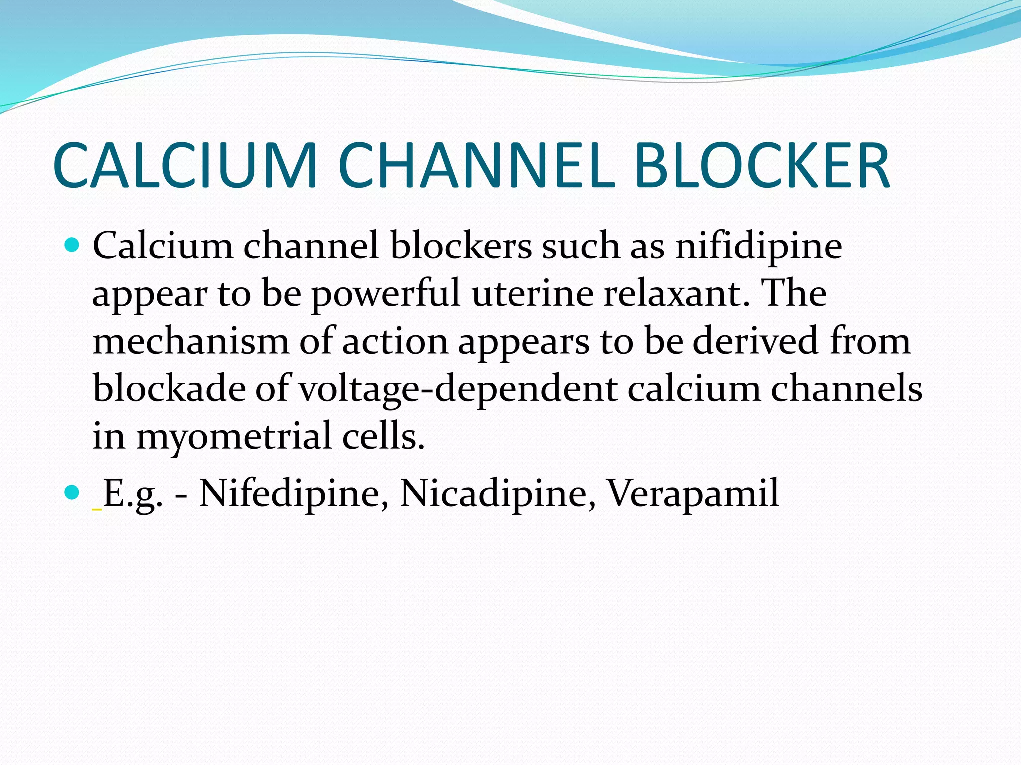TOCOLYTIC AGENT.pptx