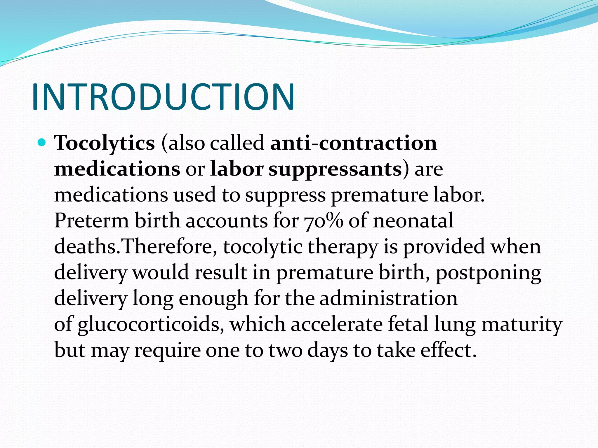 TOCOLYTIC AGENT.pptx