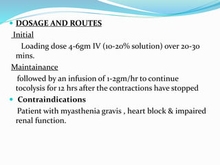 TOCOLYTIC AGENT.pptx