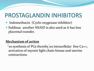 TOCOLYTIC AGENT.pptx