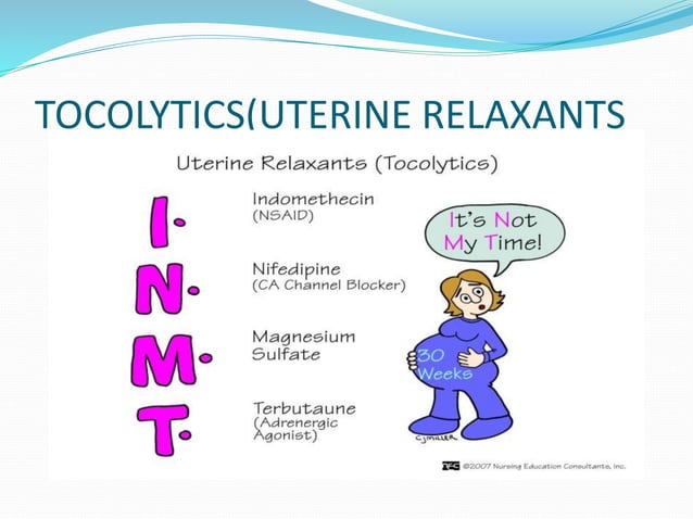 TOCOLYTIC AGENT.pptx | Pregnancy | Reproductive Health