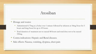 Tocolytic Drugs.pptx