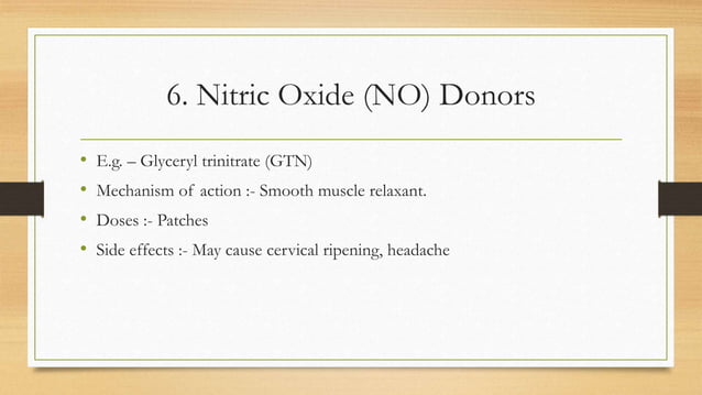 Tocolytic Drugs Pptx