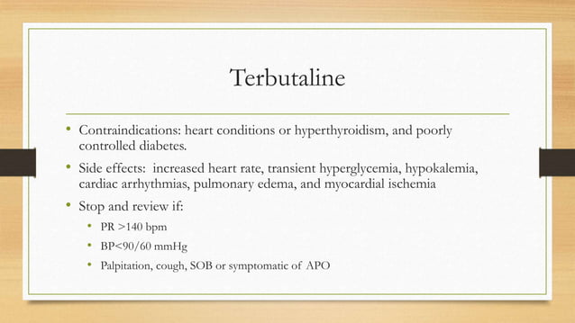 Tocolytic Drugs Pptx