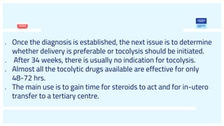 tocolytics PowerPoint presentation intro | PPTX