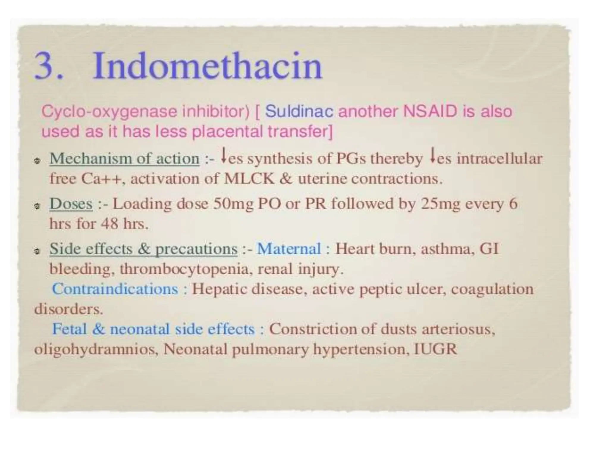 Tocolytics medicines in Obstetrics and gynpptx | PPTX