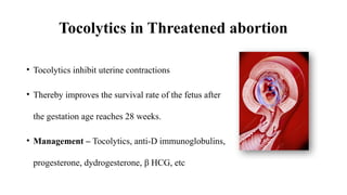 A Presentation on TOCOLYTICS usage in OBG | PPT