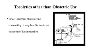 A Presentation on TOCOLYTICS usage in OBG | PPT