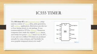To control the pwm dc motor using ic555 timer | PPT