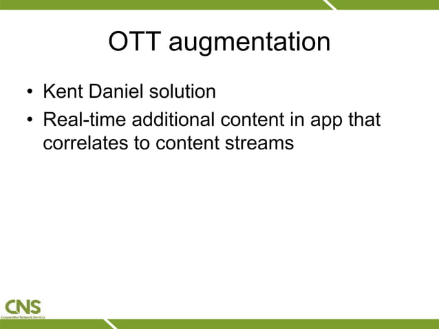 Toc ott presentation | PPTX