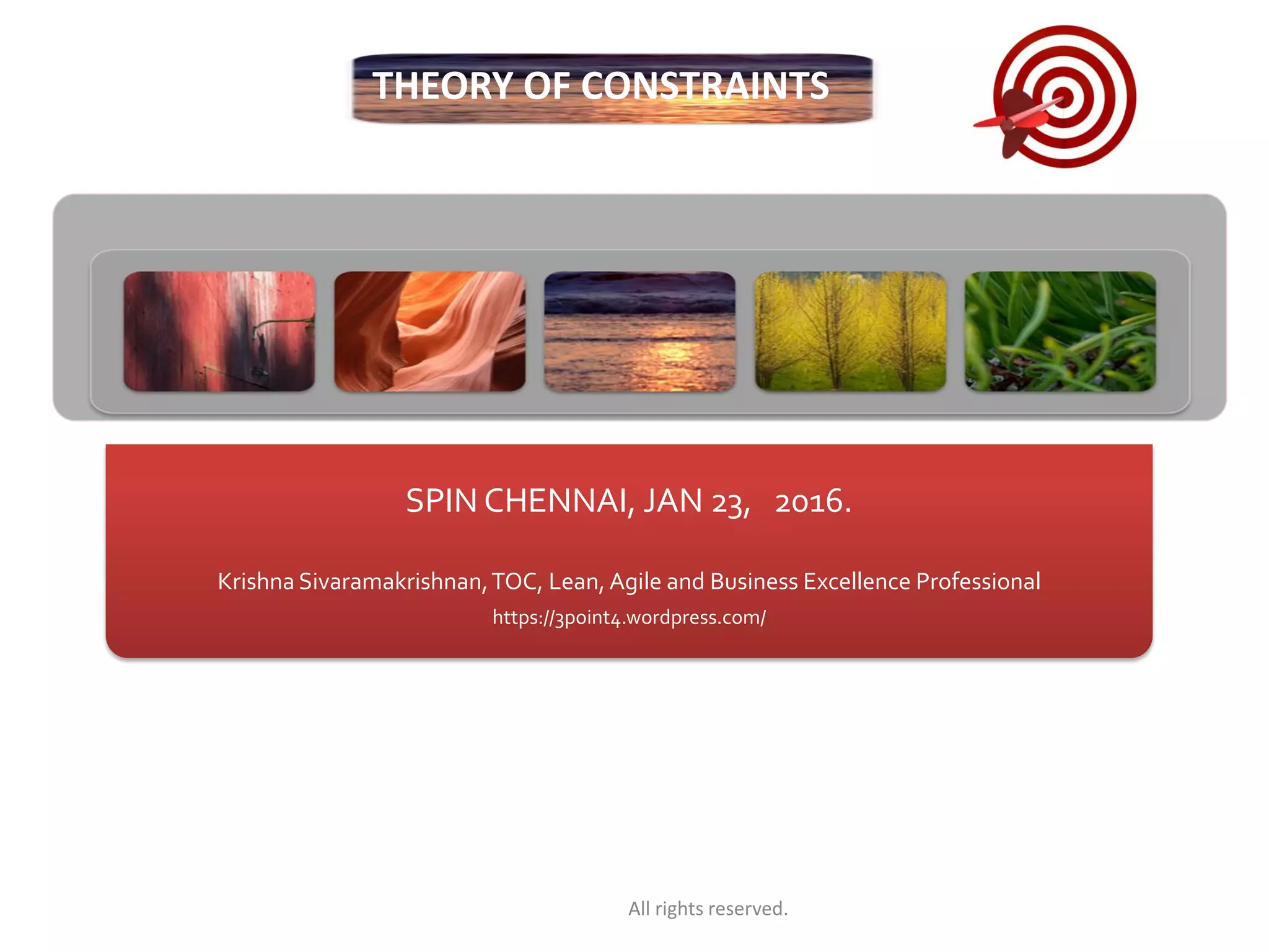 Toc service industry | PPT