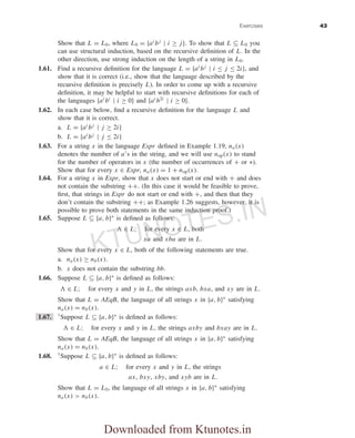 Introduction to Languages and Theory of computation | PDF