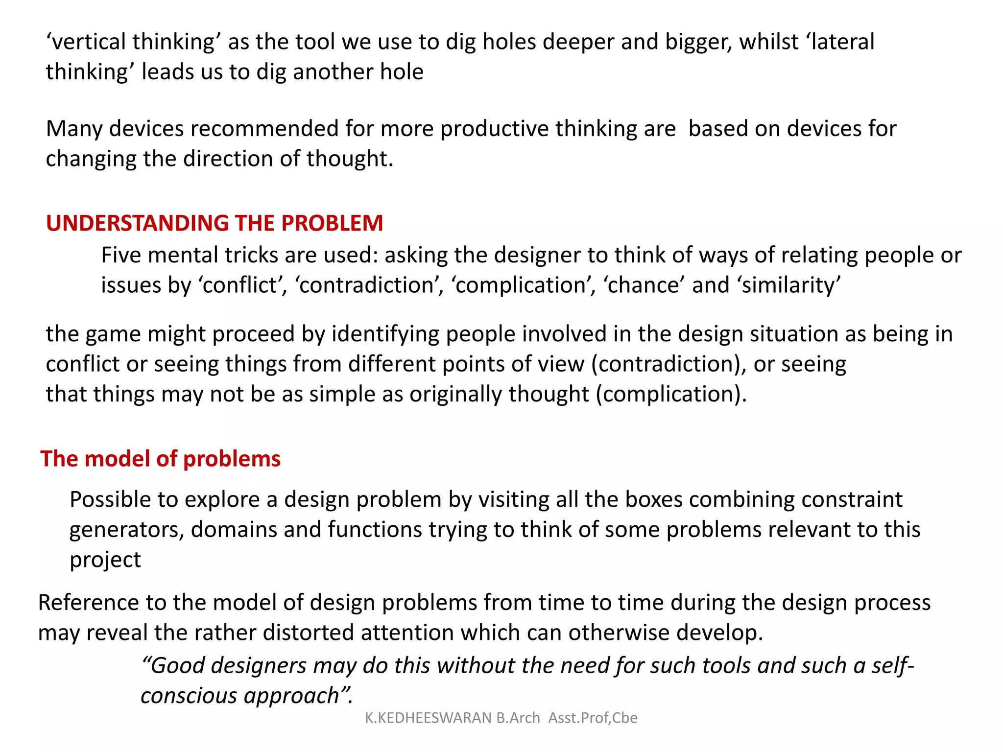 THEORY OF DESIGN | PDF