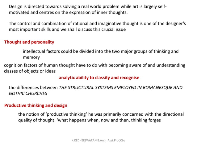 THEORY OF DESIGN | PDF