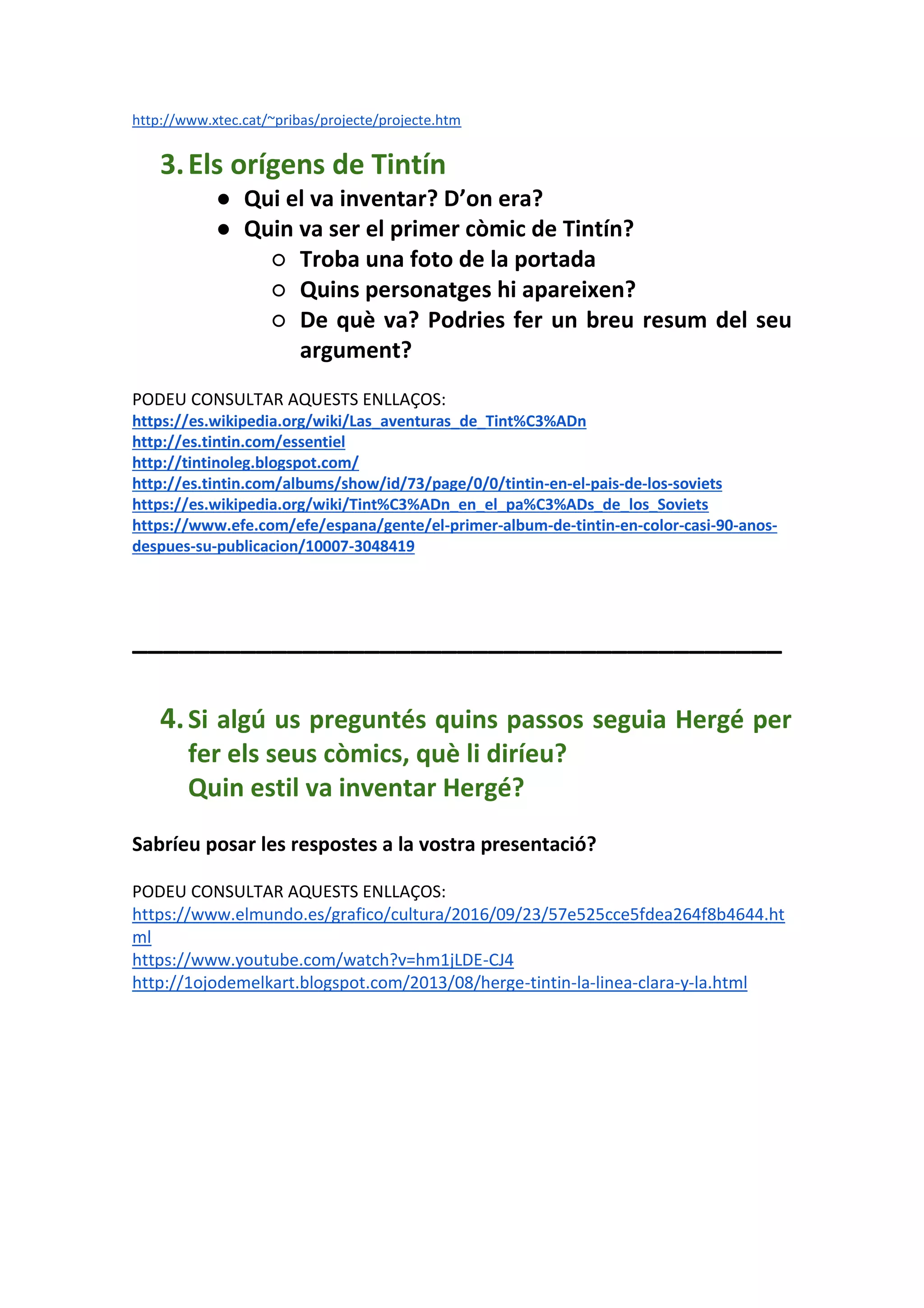 Toda la informacion de proyecto cómic | PDF