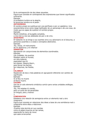 Todas las figuras poéticas | DOCX