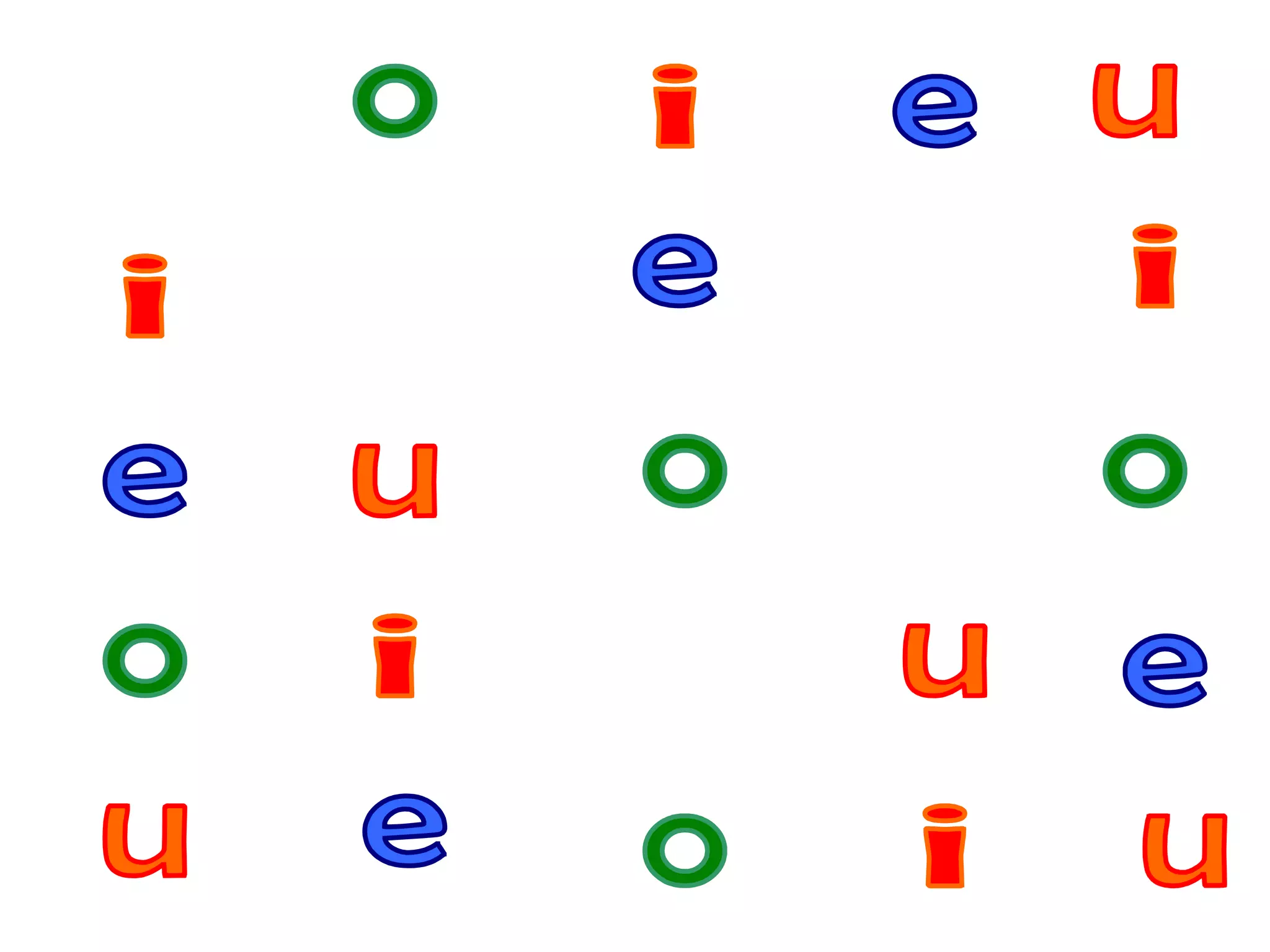 Todas las vocales | PPT