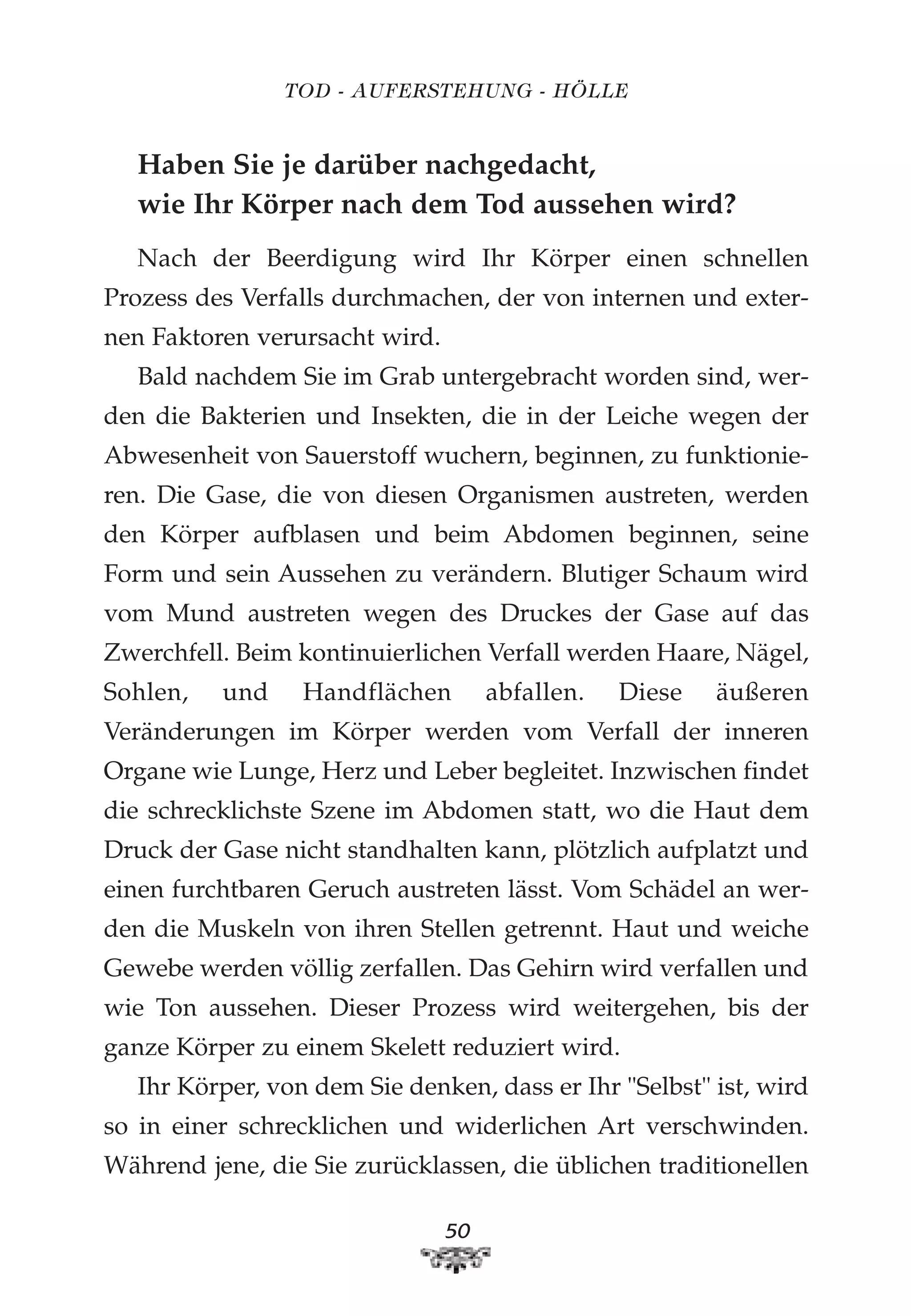 Tod auferstehung hölle. german deutsche