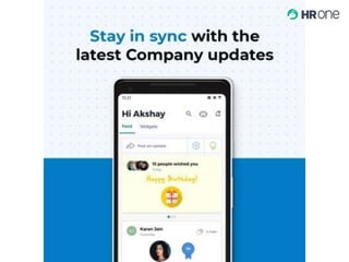 HROne - India's 1st Inbox for HR | PPTX