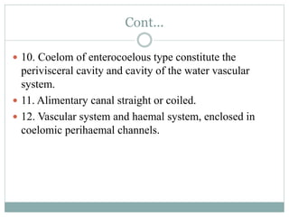 today final (2) - Copy.pptx of echinoderms | PPTX