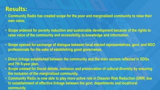 Community Radio Journalism and the Sustainable Development Goals in ...