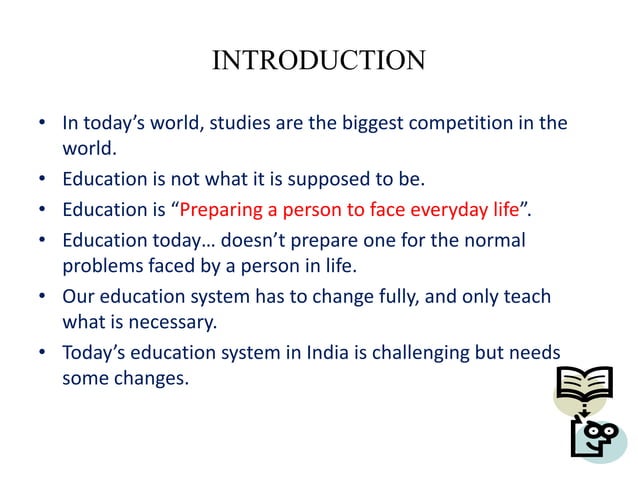 Today`s education system | PPTX