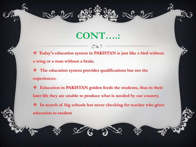 Today’s education system | PPTX | Education