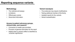 ACMG guidelines 2015: How to interpret DNA variants? [Today's paper] | PDF