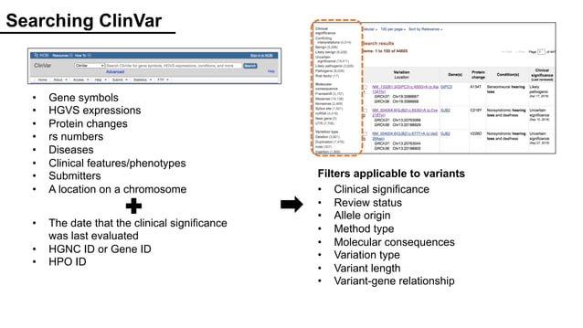 What is ClinVar? A database for variant interpretation! [Today's paper ...