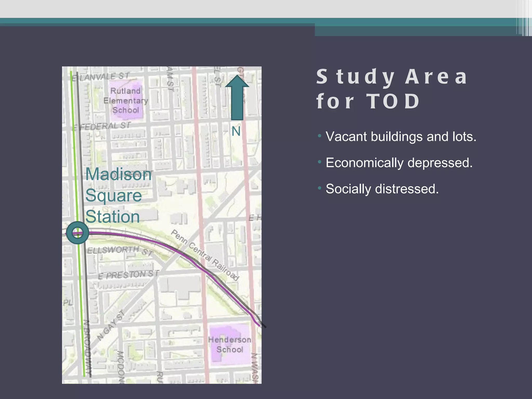 Potential Impacts of TOD in the Middle East Neighborhood, Baltimore, Maryland | PPT