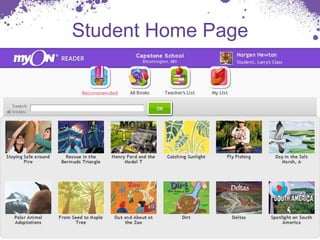 myOn reader | PPTX | Educational Assessment | Education