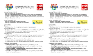 Triangle Open Data Day 2015 Program | PPT