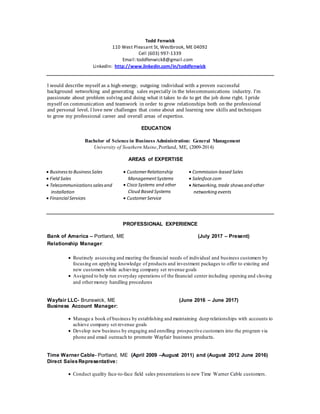 Todd Fenwick Resume | DOCX