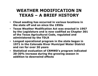 Weather Modification, Todd Flanagan | PPT