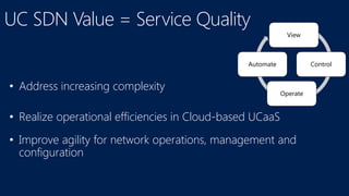 Unified Communications and Software Defined Networks (UC SDN) | PDF | Computer Networking ...