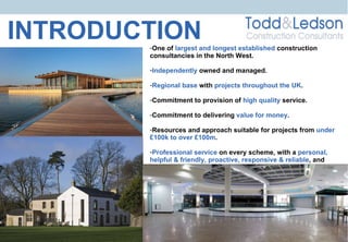 Todd & Ledson Practice Introduction | PPT