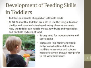 Toddler and Prechooler Nutrition | PPTX