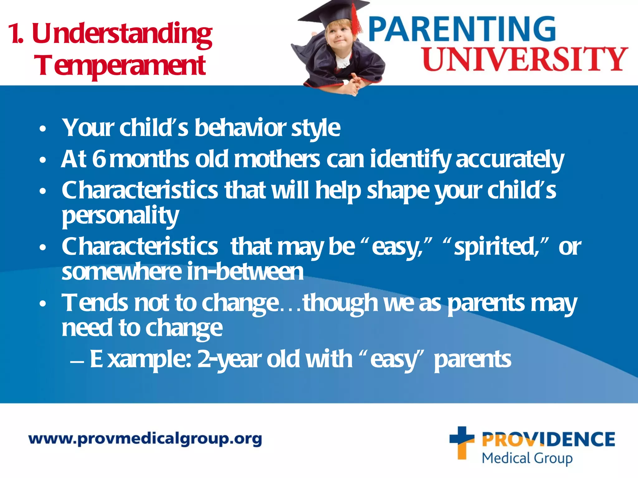 Parenting U: Toddler Behavior | PPT