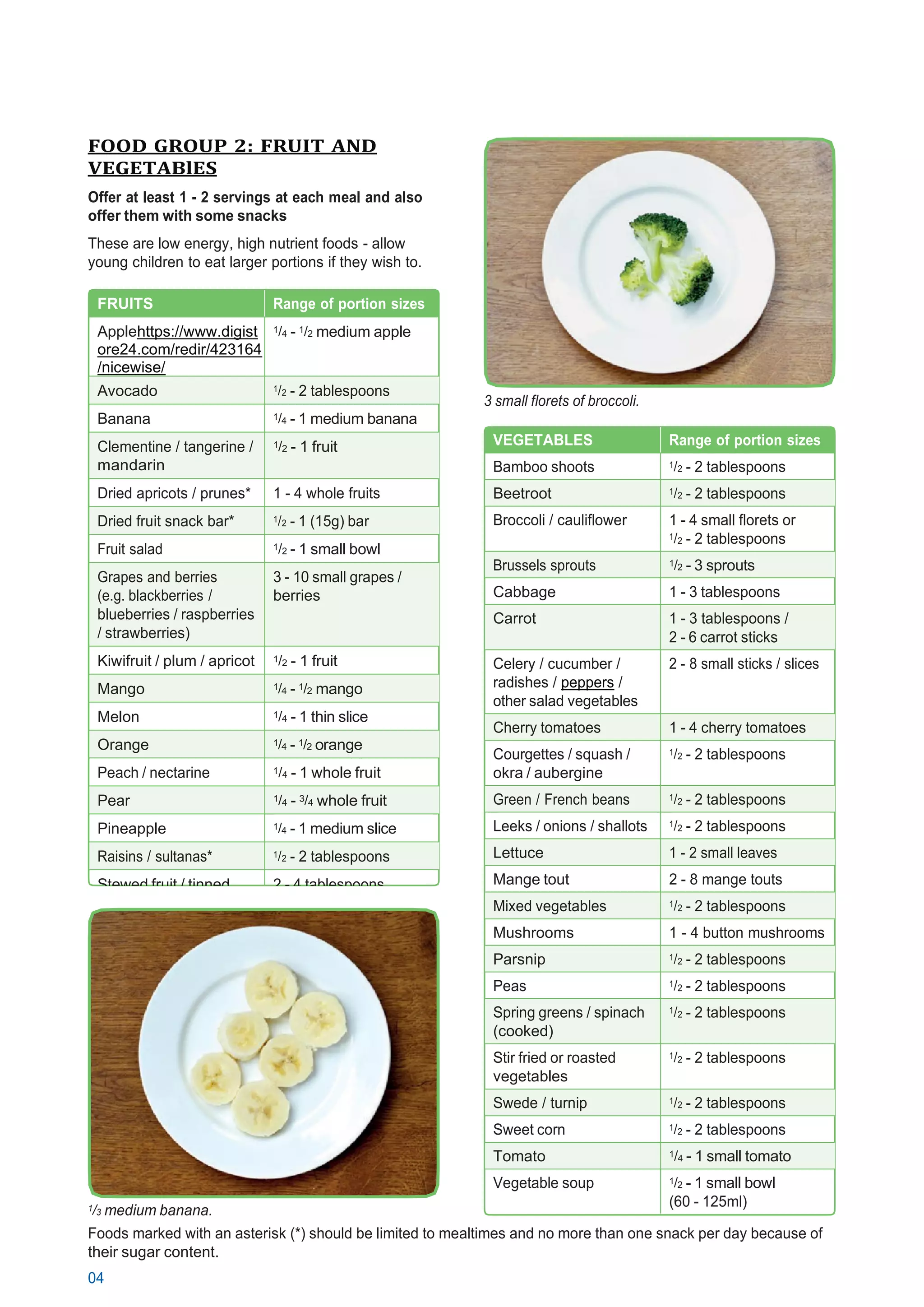 Toddlers and Child Food Guide.pdf | Nutrition | Healthy Living