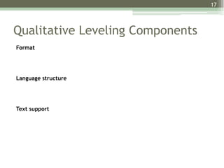 Understanding Leveling Systems | PPT
