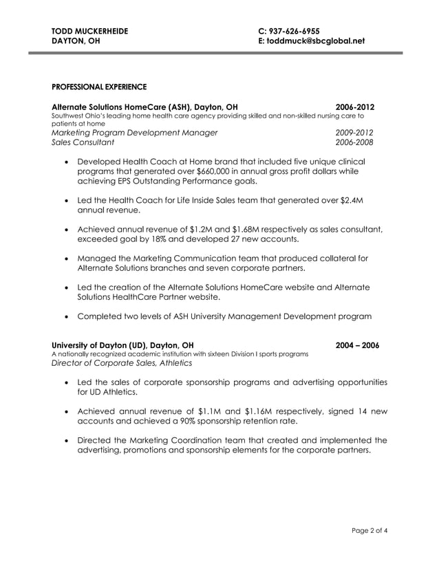 Todd Muckerheide Res2012 Sv1 | PDF