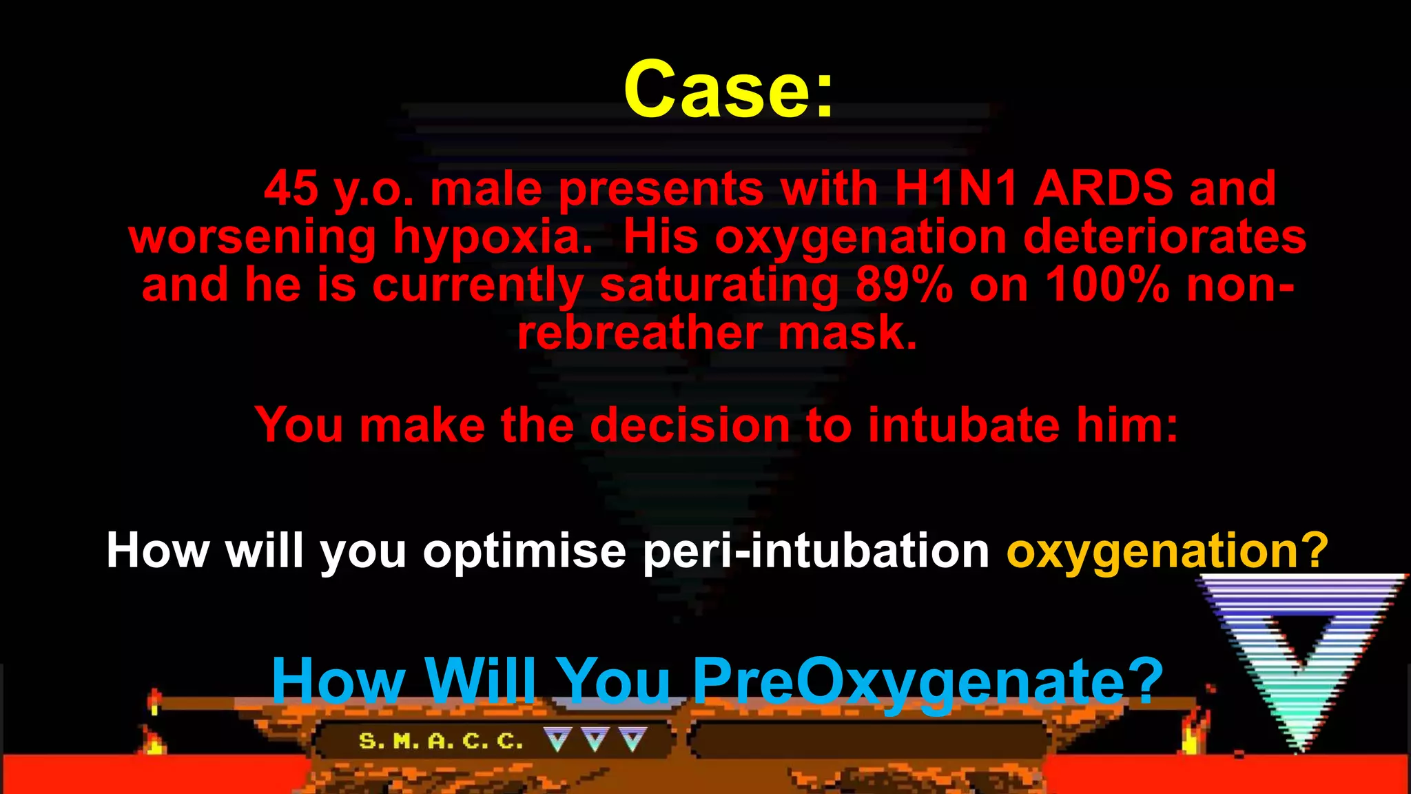 Optimise don’t compromise, peri-intubation physiology | PPTX