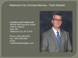 Oklahoma City divorce attorney | PPTX